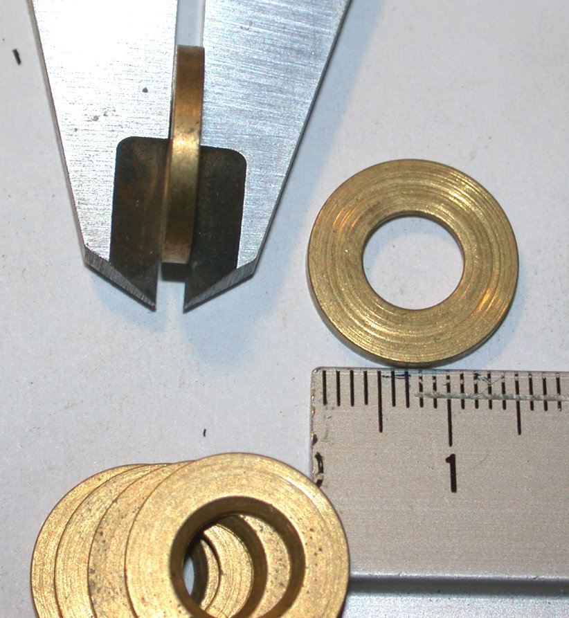 Ø15,5x2 mm Messingring - MESSINGRINGE - HERMANN's-WEB-BUTIK